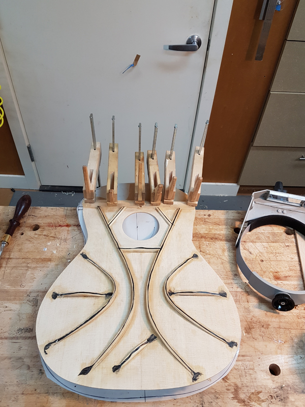 Retopping first Falcate braced Classical Guitar - Australian/New ...